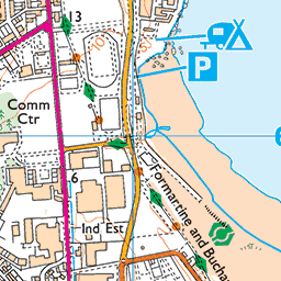 Fraserburgh Bay and Waters of Philorth - Route Map