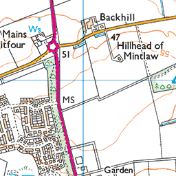 Aden Country Park, near Mintlaw - Route Map