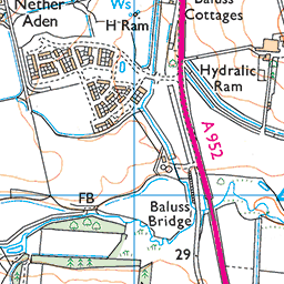 Aden Country Park, near Mintlaw - Route Map