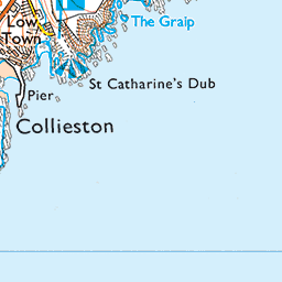 Collieston and Old Slains Castle - Route Map