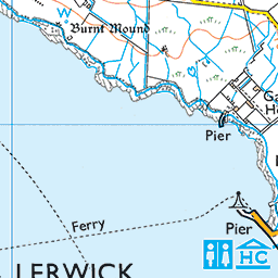 Lerwick Explorer - Route Map