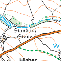 Trelew, Cornwall, England, Standing Stone, SW422269 - M E g A L i T h i A