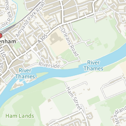 Map of Recycling sites - London Borough of Richmond upon Thames
